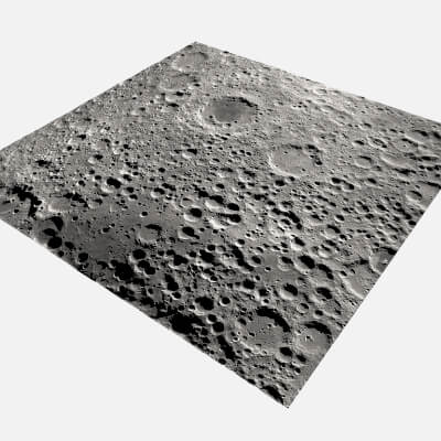 Moon Surface - 3D Model by Madson Studio