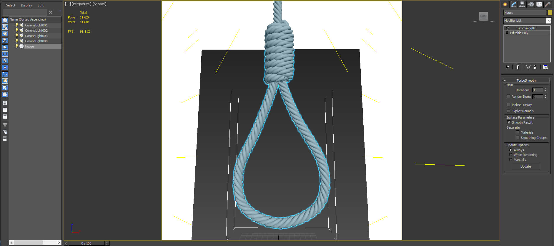 Noose Rope 3d model by Madson Studio