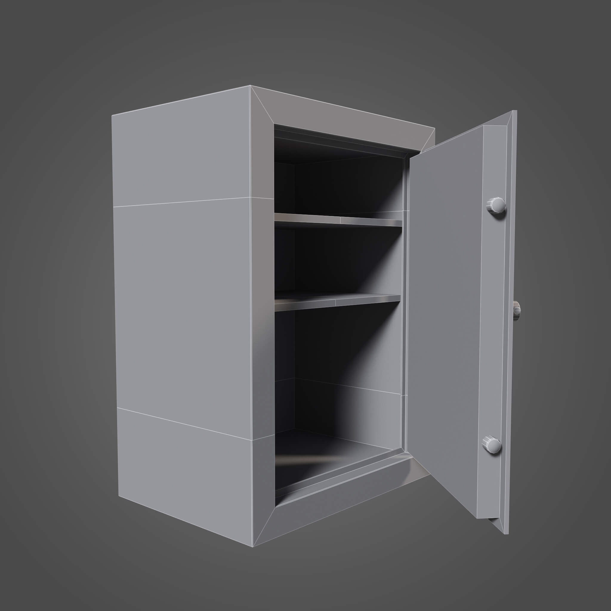 Old Safe 3D Model by Madson Studio