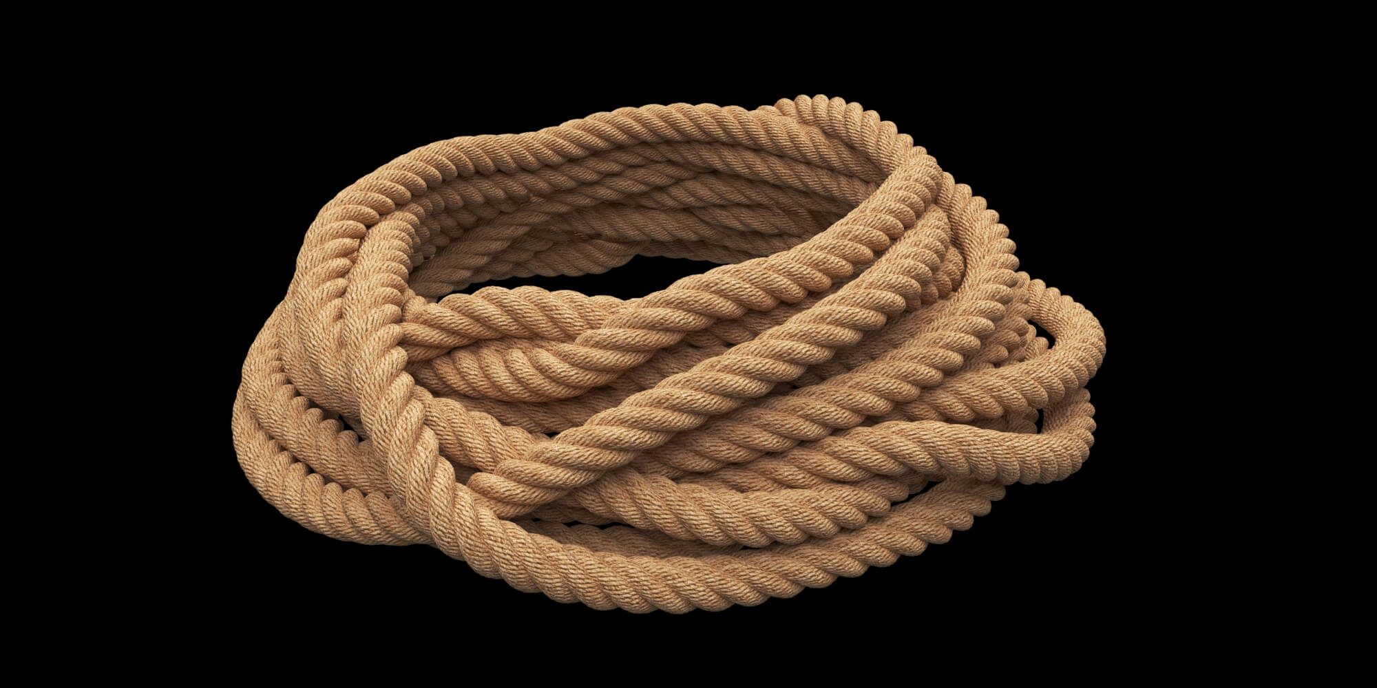 Rope Pile 3D Model by Madson Studio