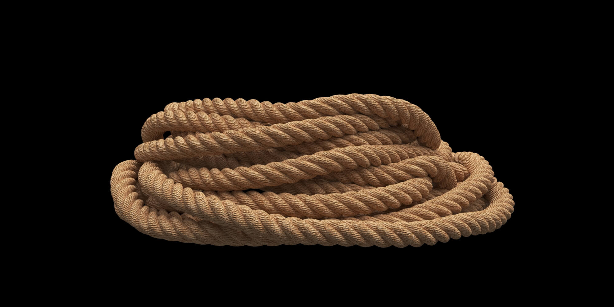 Rope Pile 3D Model by Madson Studio