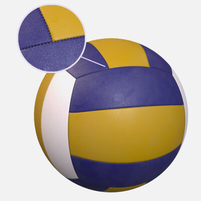 Volleyball Ball - 3D Model by Madson Studio