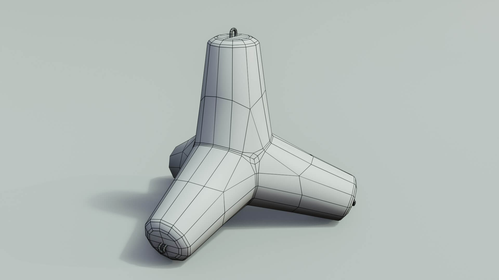 Sea Tetrapod - 3D Model by MaestroGames