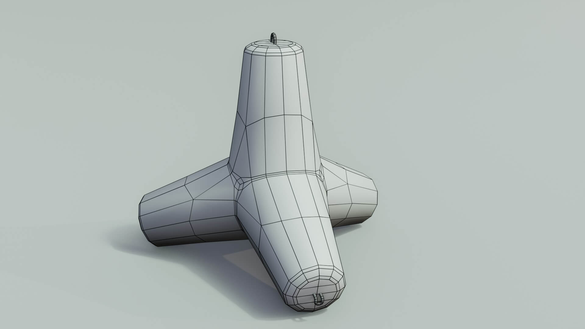 Sea Tetrapod - 3D Model by MaestroGames