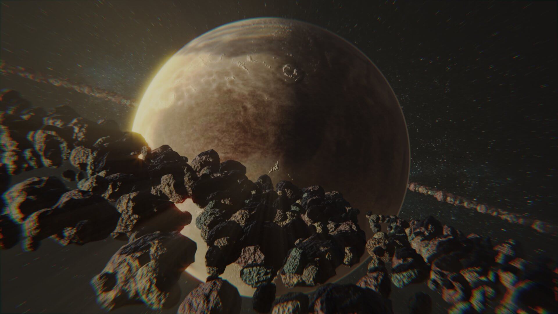 Asteroid Asset Pack - Free 3D Model by MagicCGIStudios