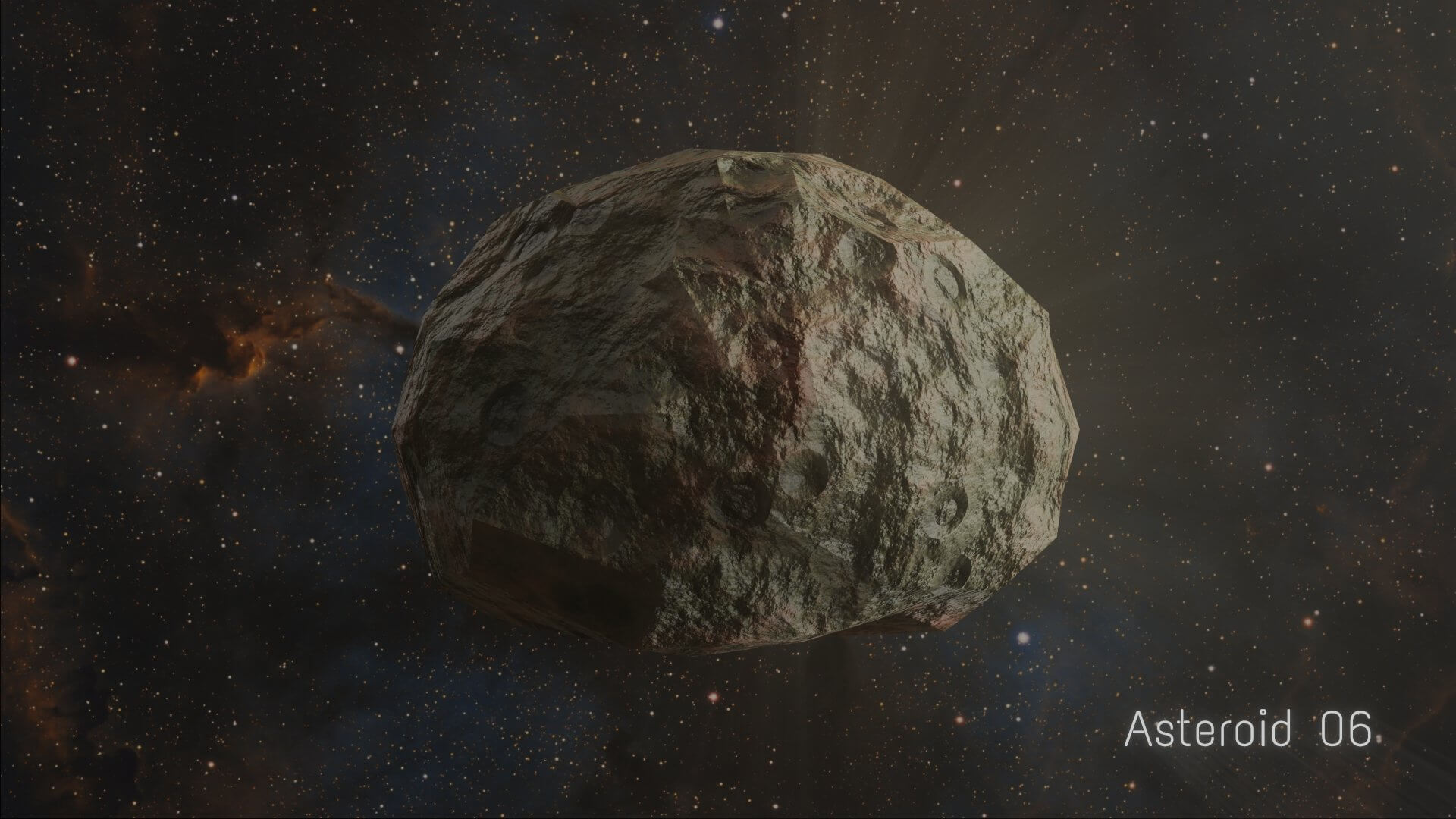 Asteroid Asset Pack - Free 3D Model by MagicCGIStudios