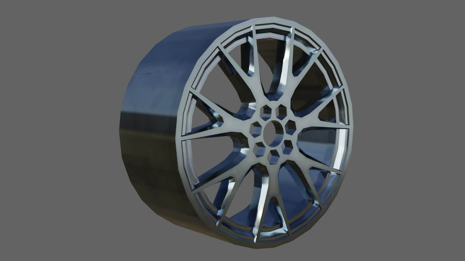 Audi Alloy Racing Wheels - Free 3D Model by MagicCGIStudios
