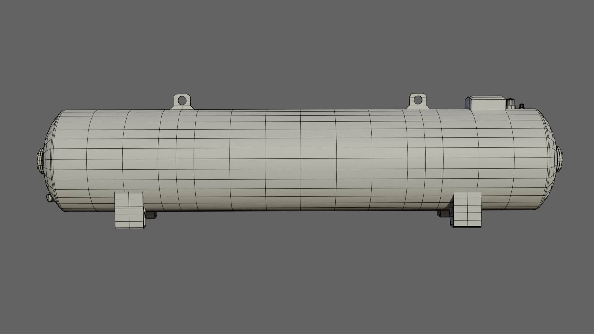 Industrial Bitumen Emulsion Storage Tank - Free 3D Model by MagicCGIStudios