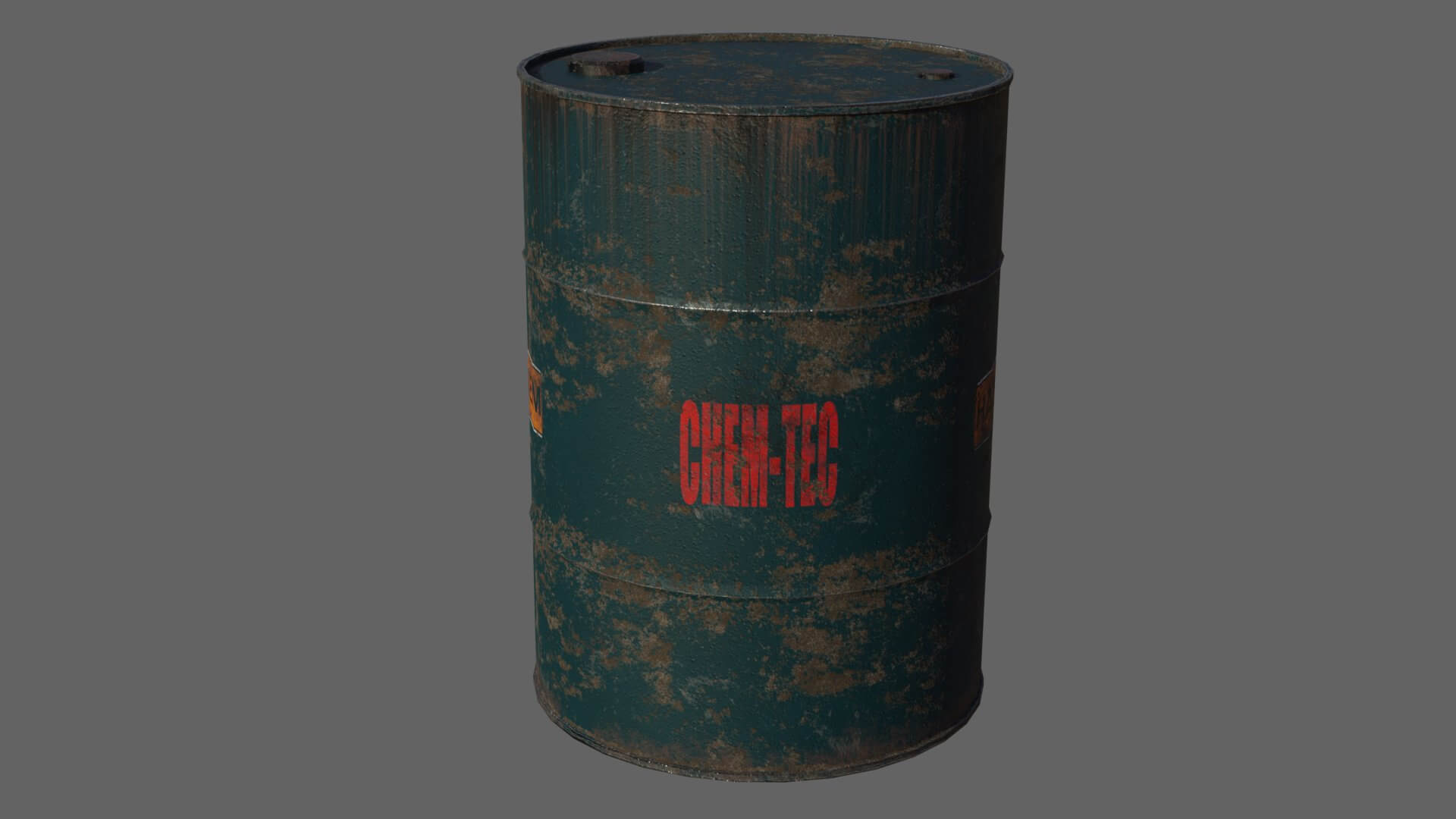 Blue Oil Drum Texture