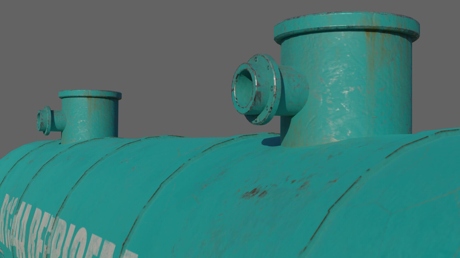 Industrial R134A Refrigerant Storage Tank - Free 3D Model by ...