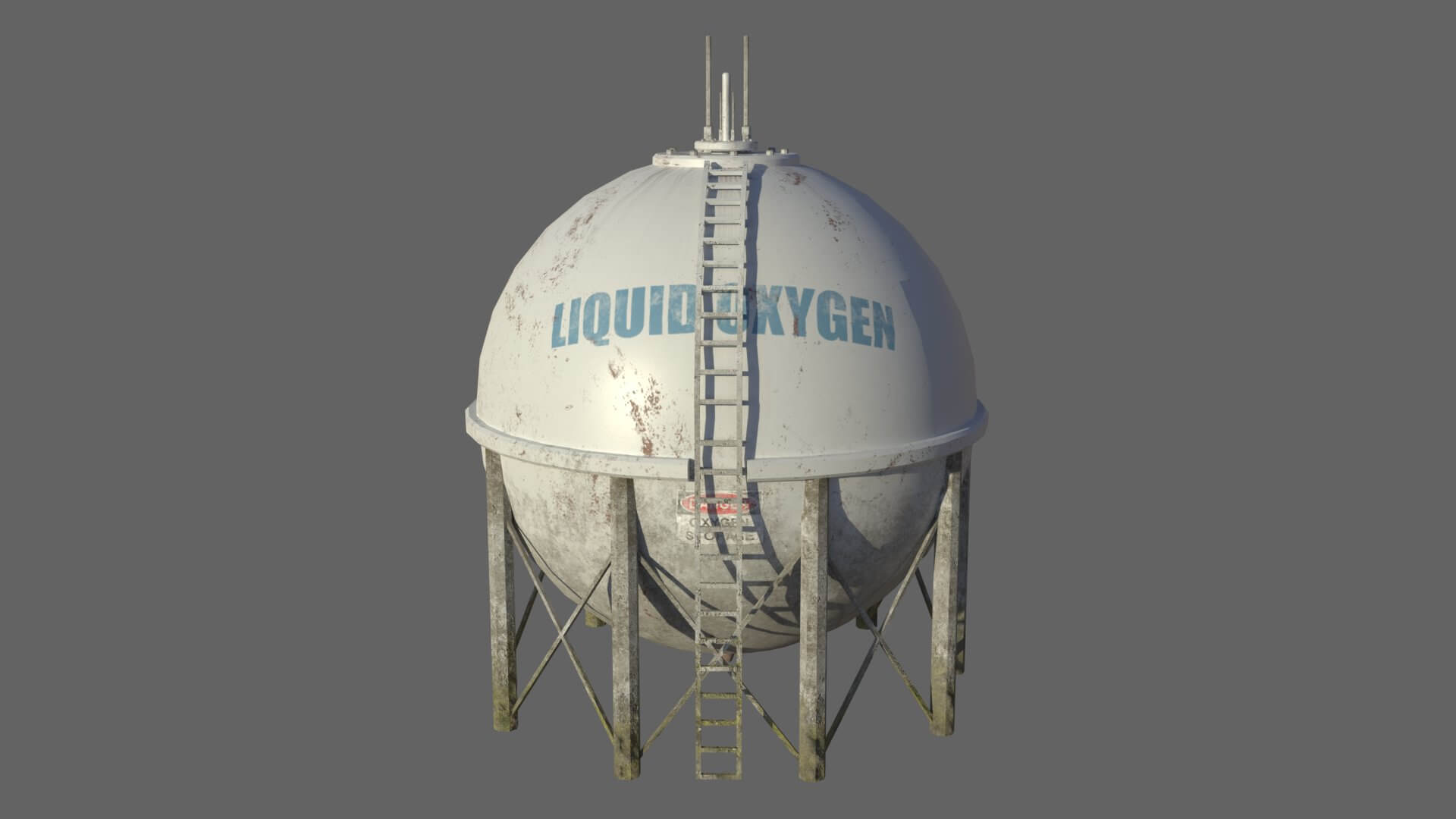Industrial Storage Tank Asset Pack - Free 3D Model by MagicCGIStudios