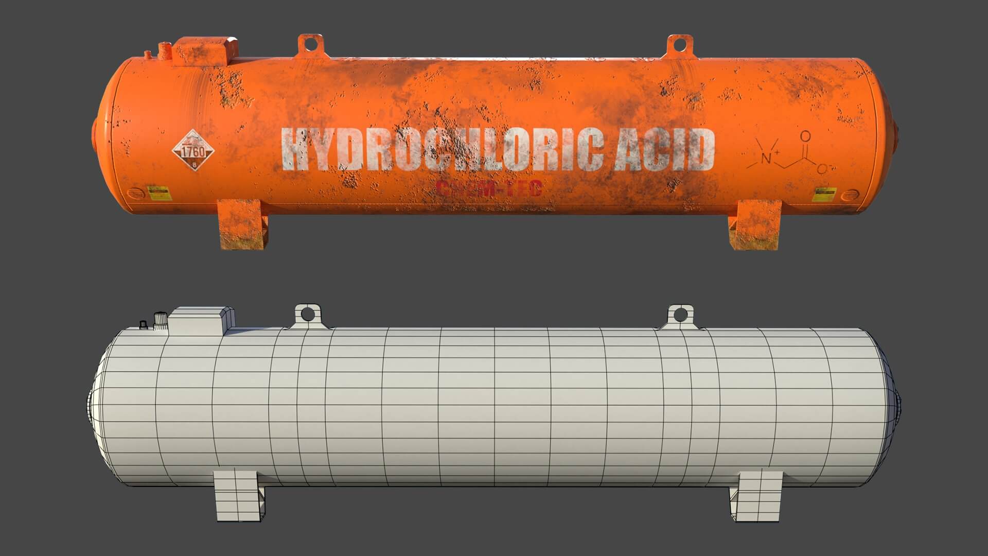 Industrial Storage Tank Asset Pack - Free 3D Model by MagicCGIStudios