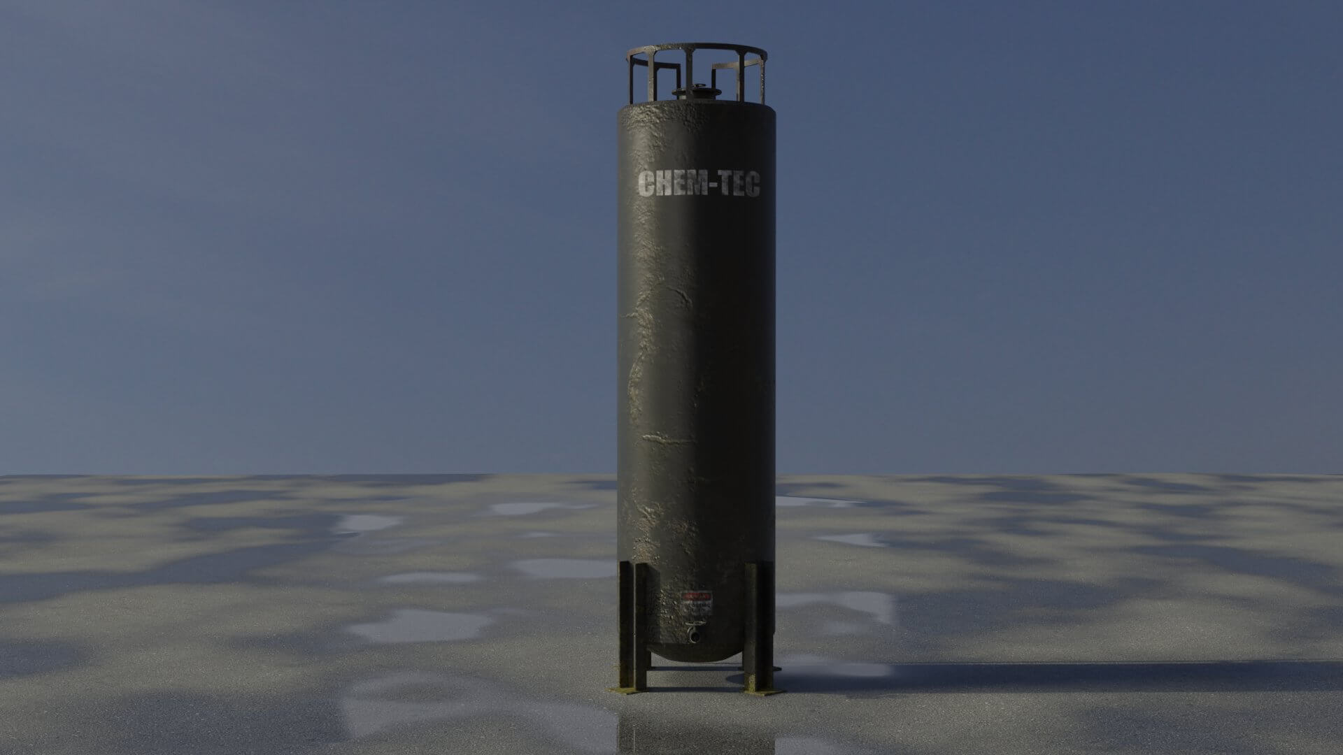 Industrial Vertical Storage Tank Bundle by MagicCGIStudios