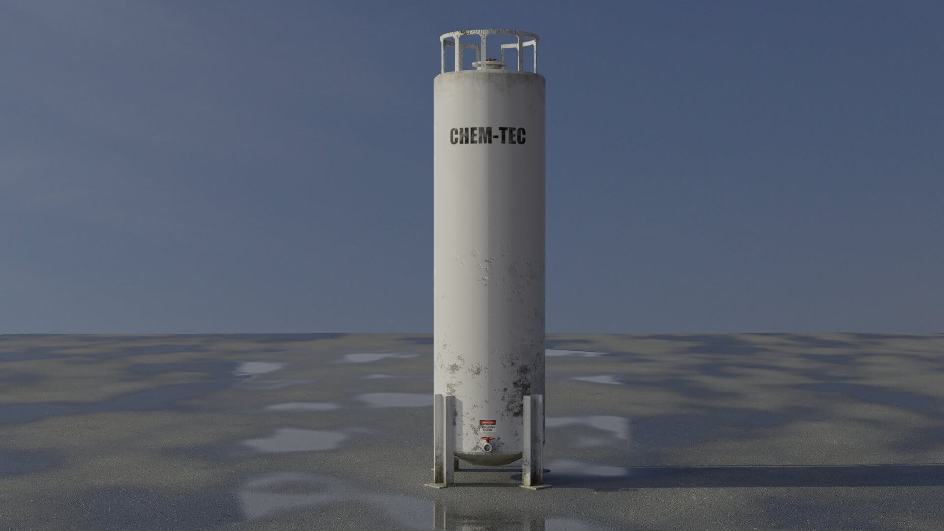 Industrial Vertical Storage Tank Bundle by MagicCGIStudios