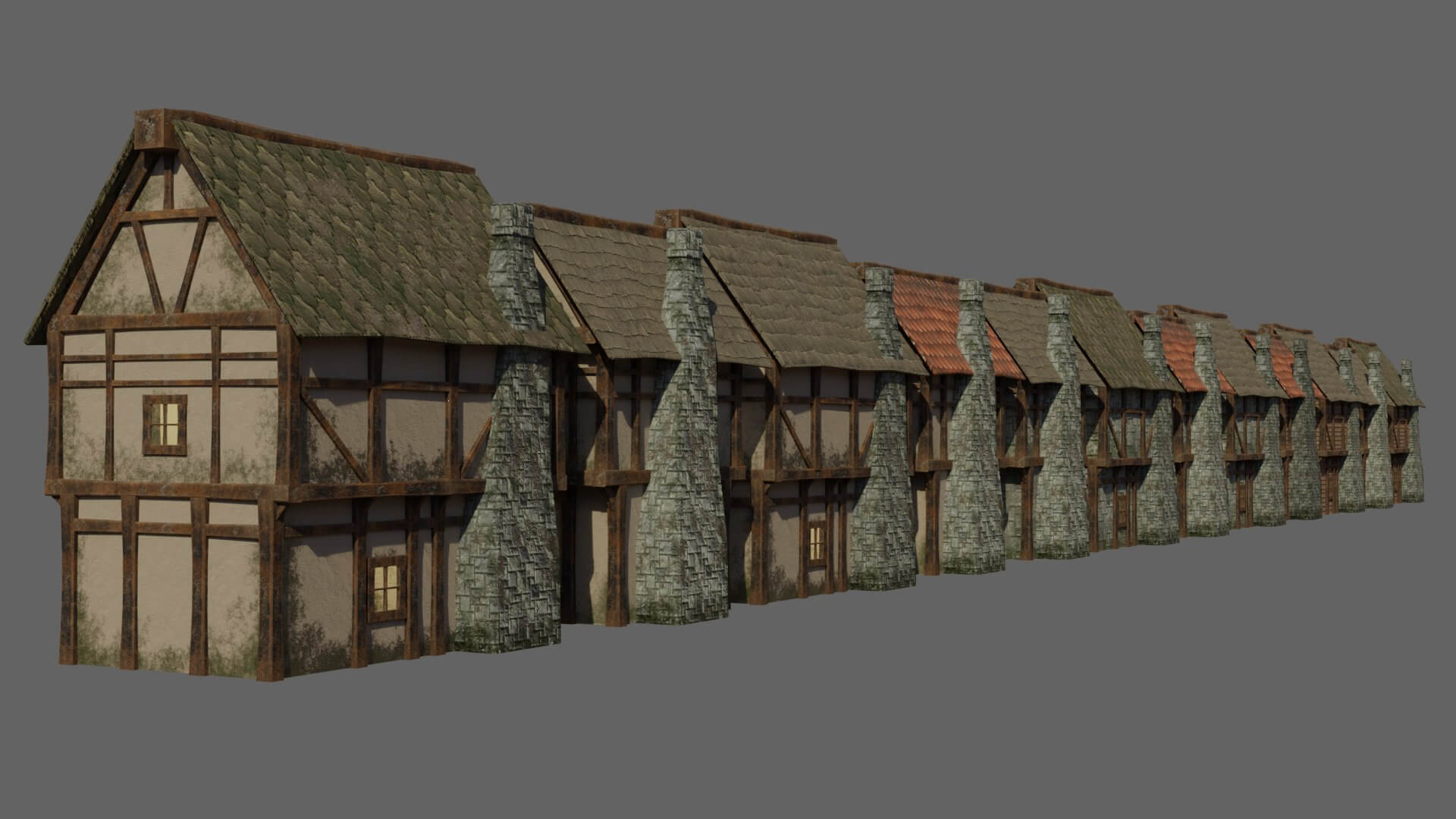 Minecraft Medieval House Pack