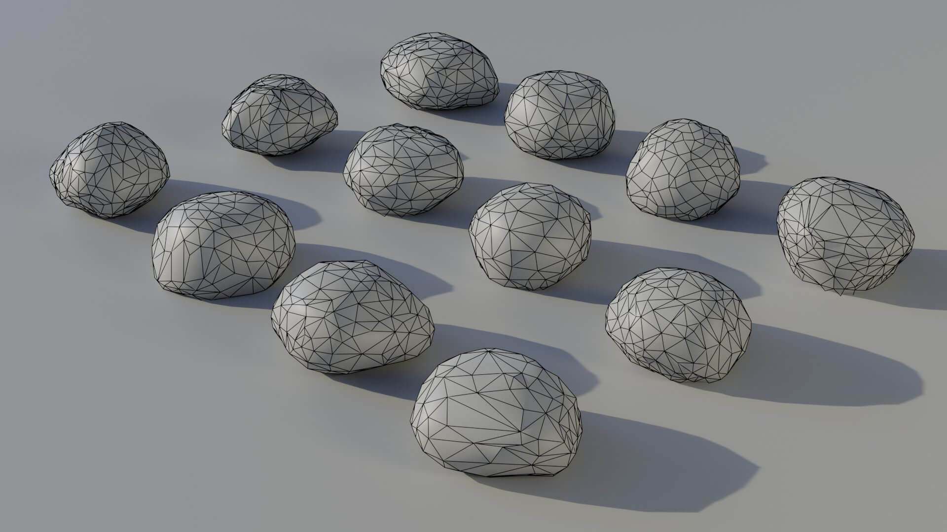 Rock Collection 01 Asset Pack - Free 3D Model by MagicCGIStudios