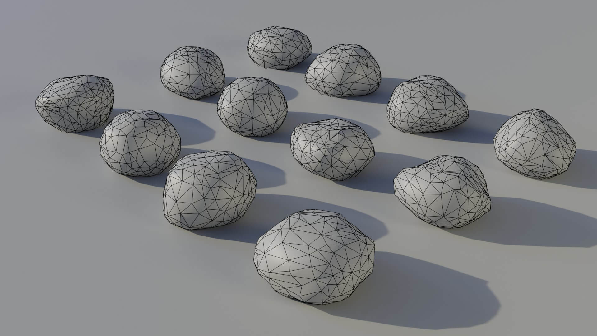 Rock Collection 01 Asset Pack - Free 3D Model by MagicCGIStudios