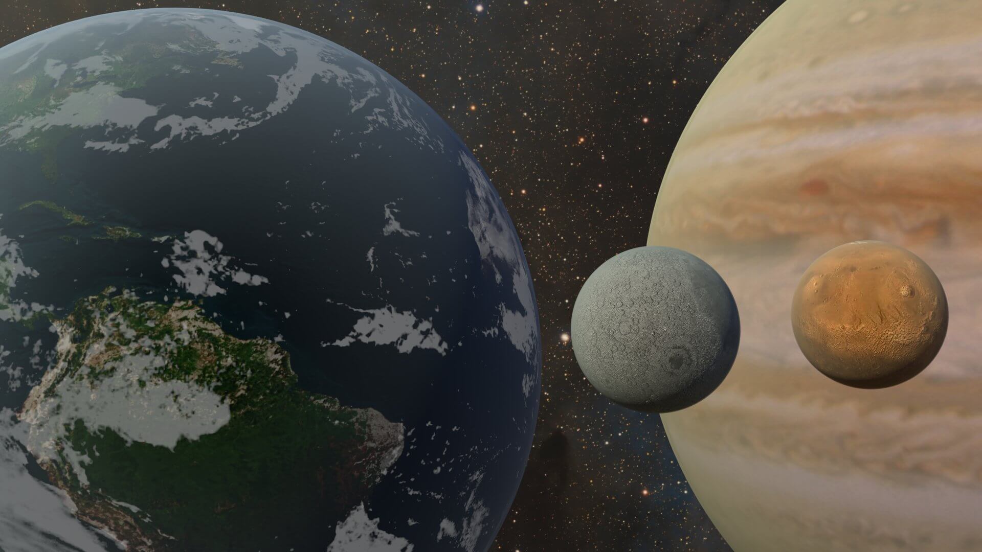 Solar System Asset Pack - Free 3D Model by MagicCGIStudios