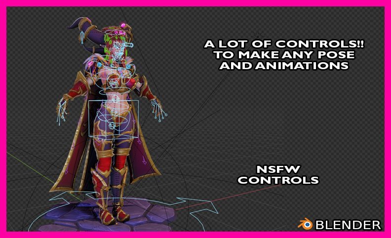 Alexstrasza from World of Warcraft - 3D Model by magnaomega