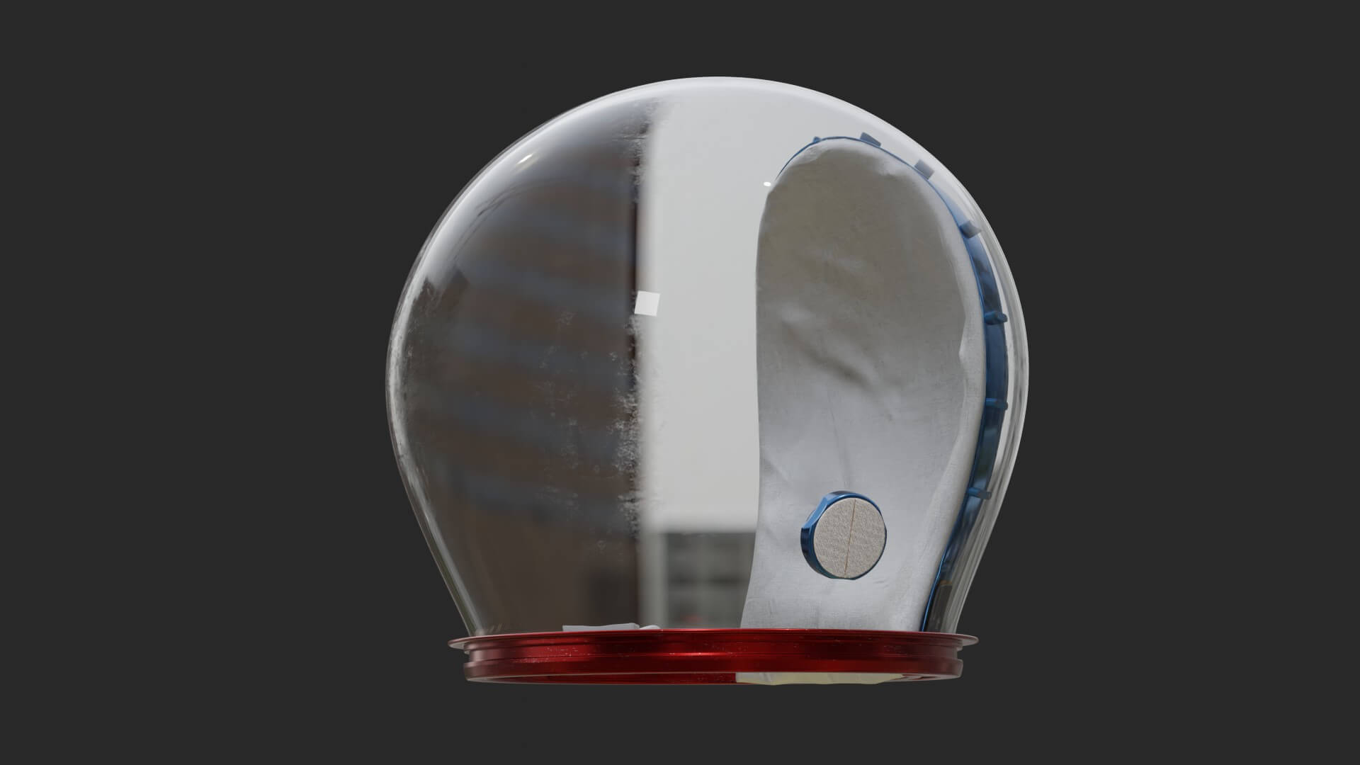 NASA Apollo 11 Astronaut Bubble Helmet - 3D Model by magsci