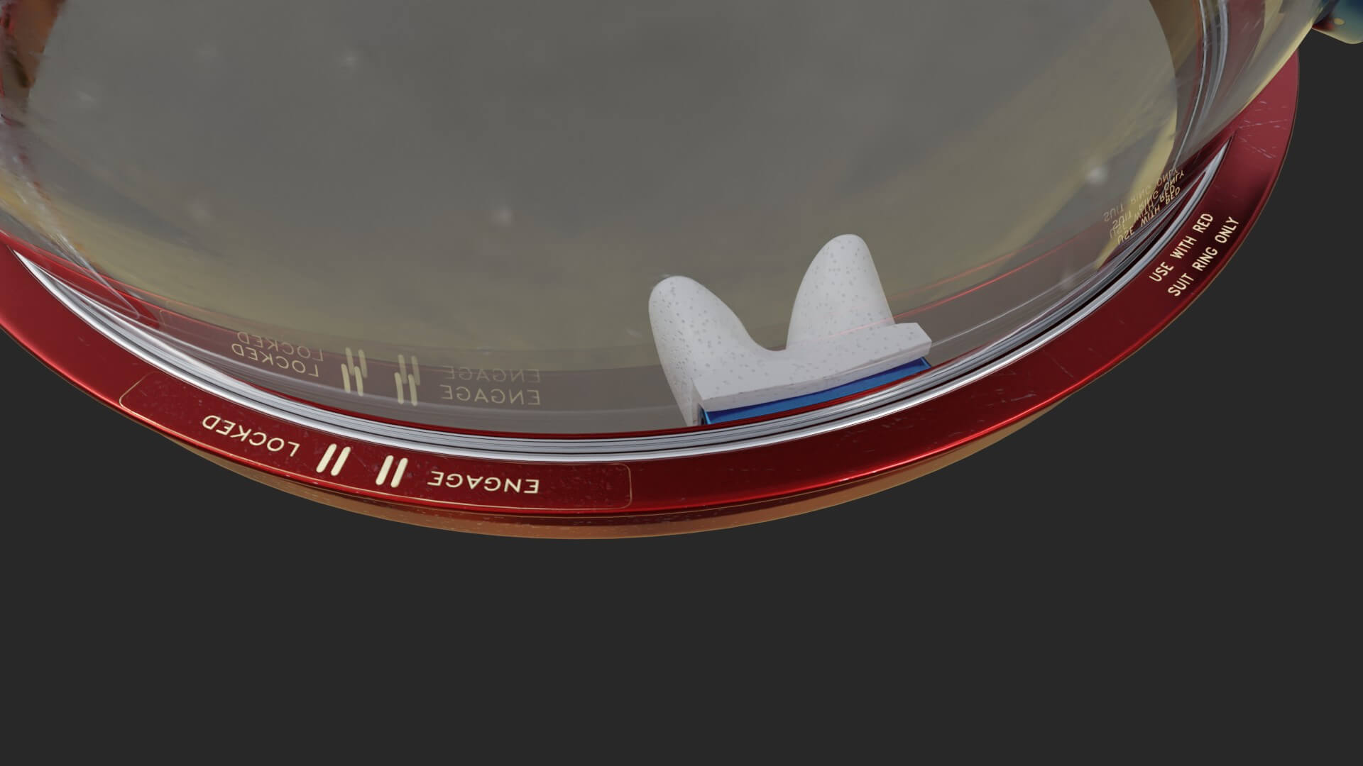 NASA Apollo 11 Astronaut Bubble Helmet - 3D Model by magsci