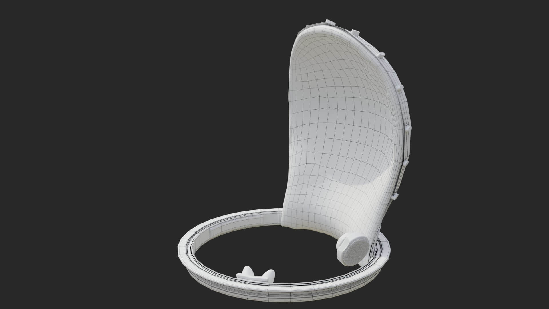 NASA Apollo 11 Astronaut Bubble Helmet - 3D Model by magsci