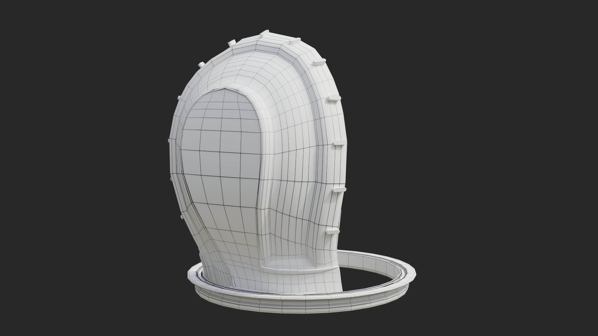 NASA Apollo 11 Astronaut Bubble Helmet - 3D Model by magsci