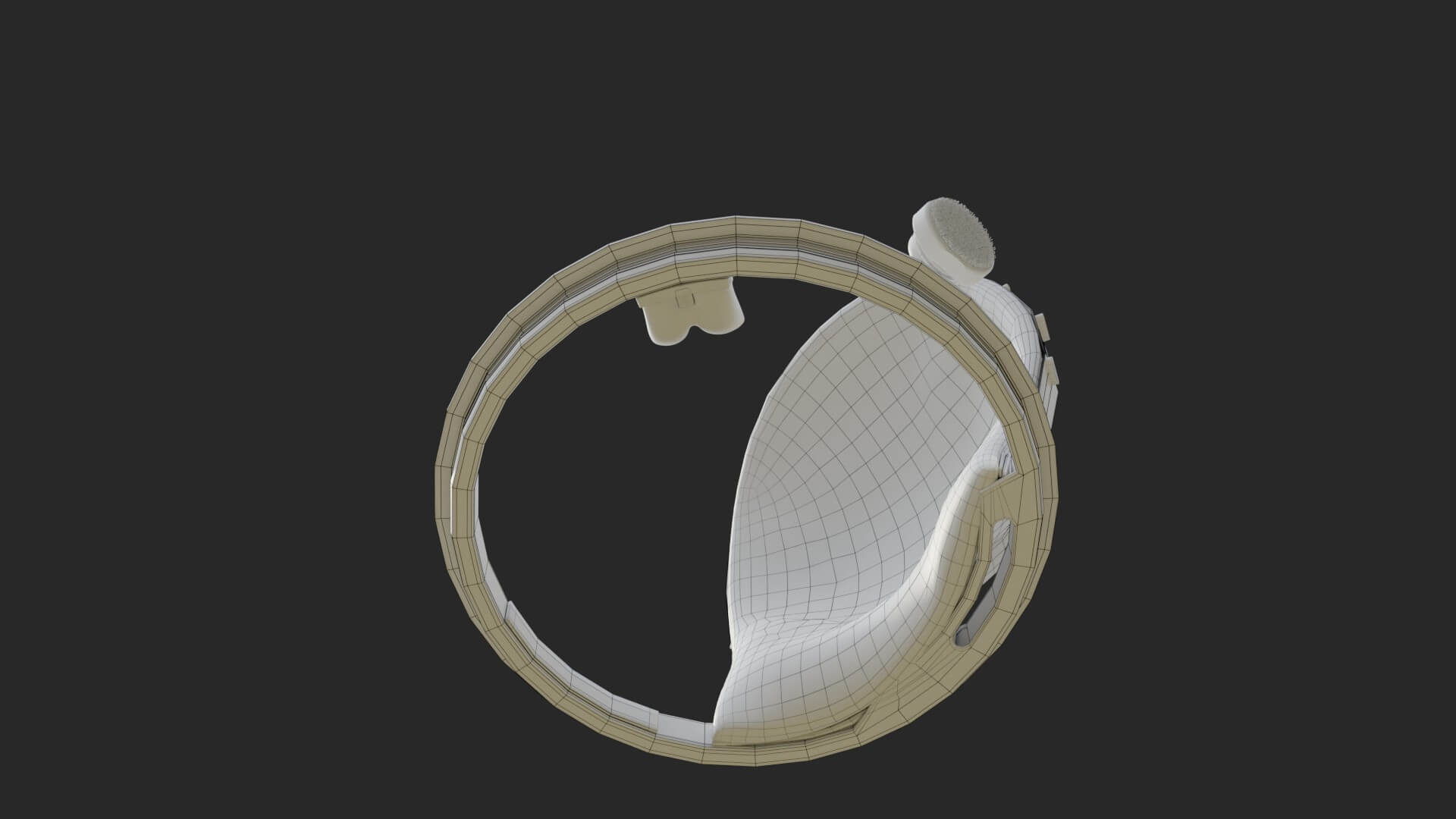 NASA Apollo 11 Astronaut Bubble Helmet - 3D Model by magsci