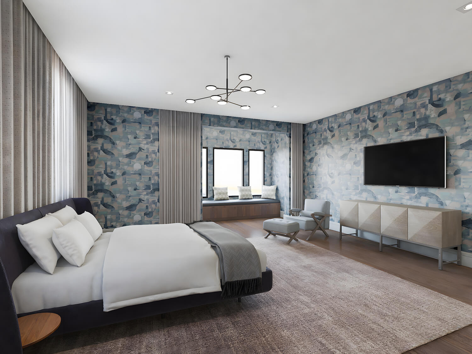 Interior Rendering Project Rubin Residence 3D Render