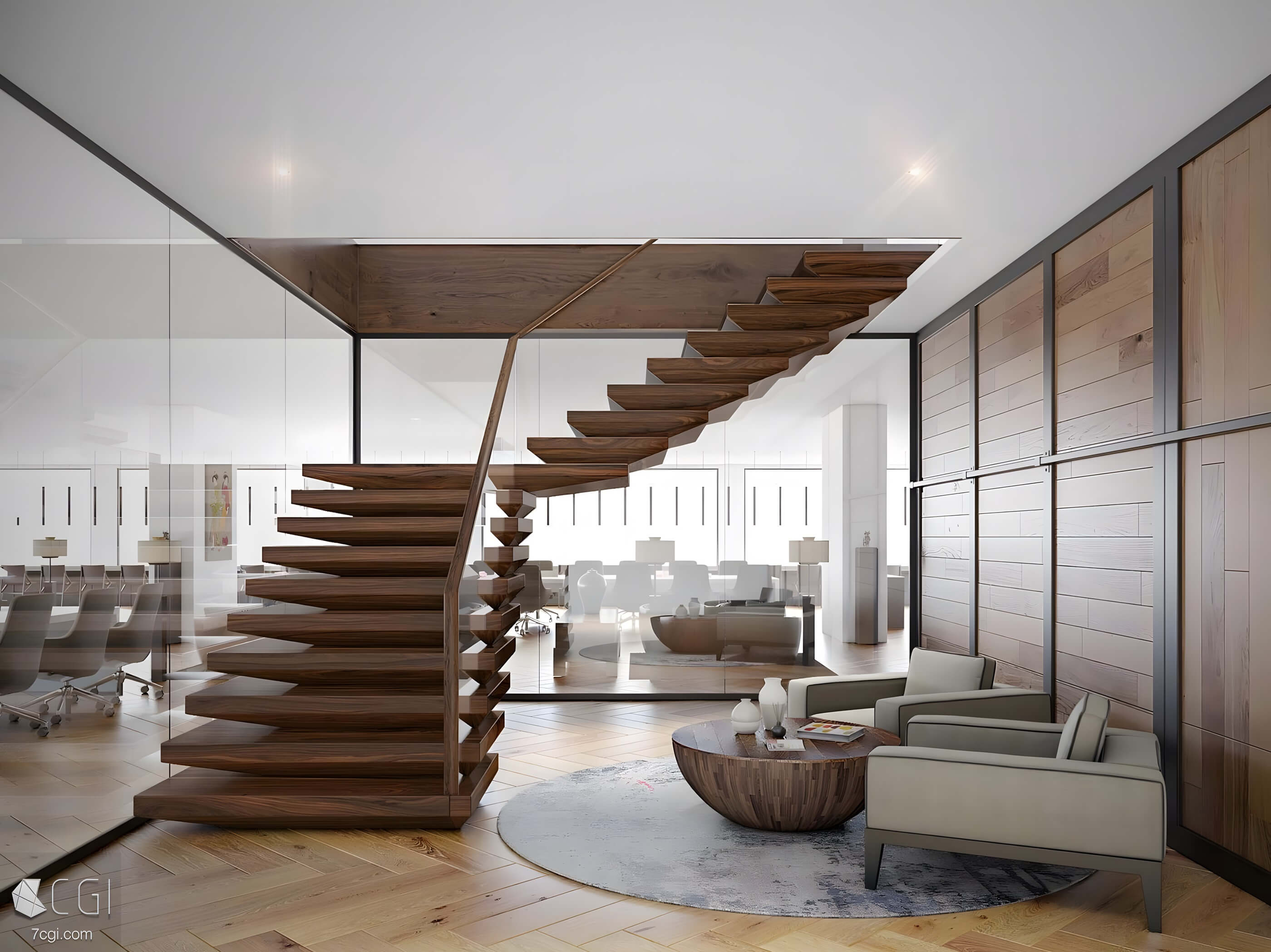 Staircase Designs 3D Rendering 3D Render by mahamood7cgi