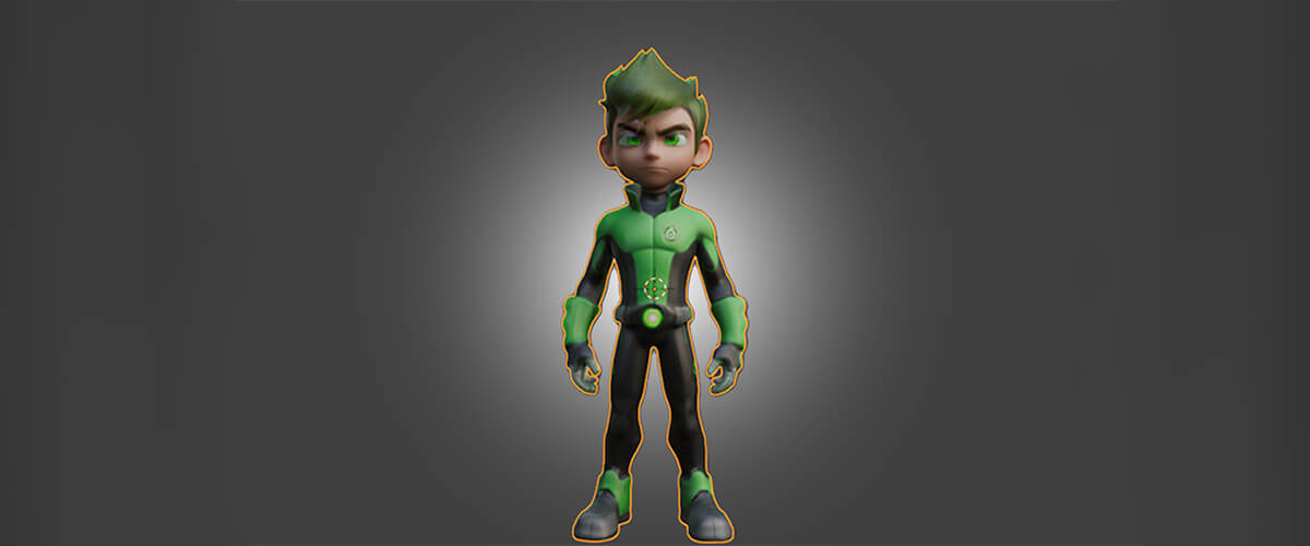 Ben 10 The Time Traveler - 3D Model by Mahdi741