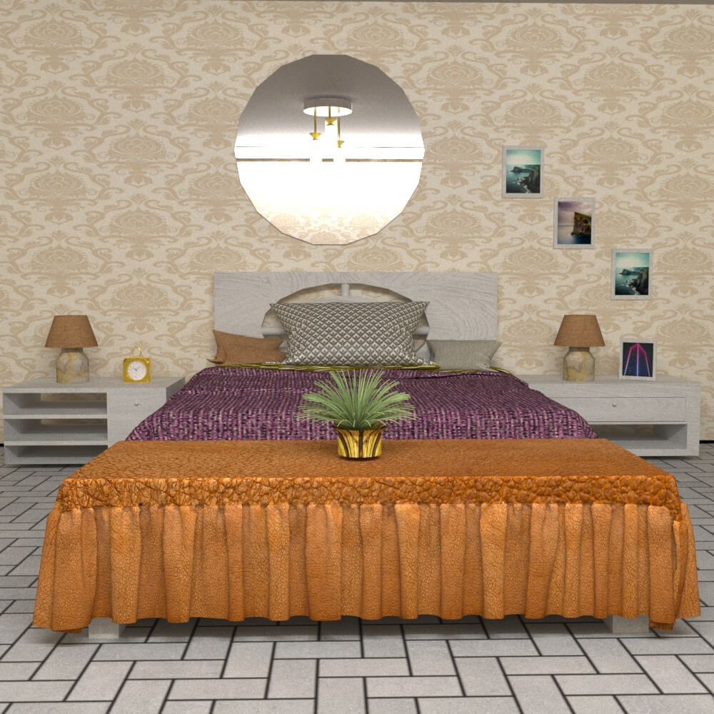 Complete Room - 3D Model by Mahdidiman