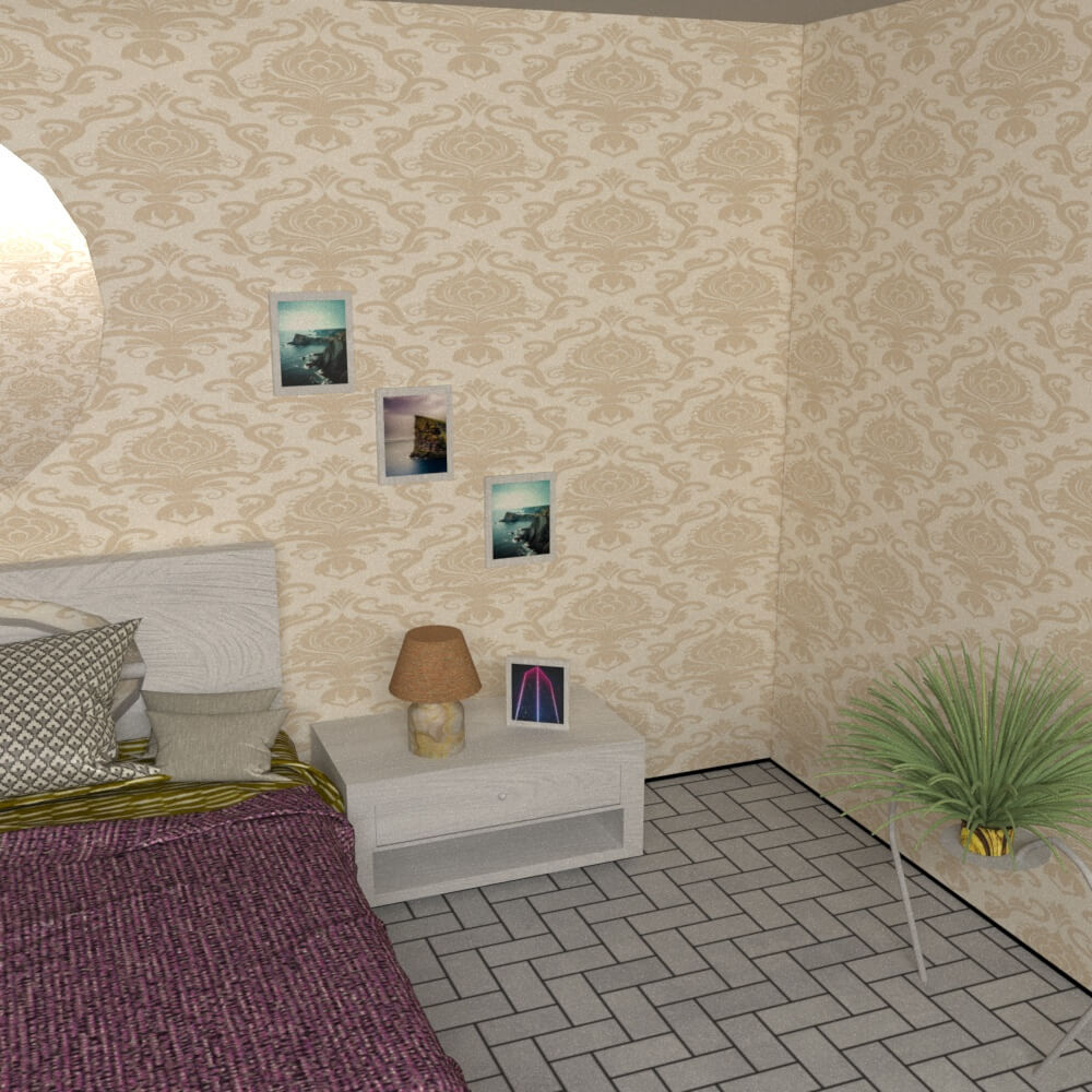 Complete Room - 3D Model by Mahdidiman