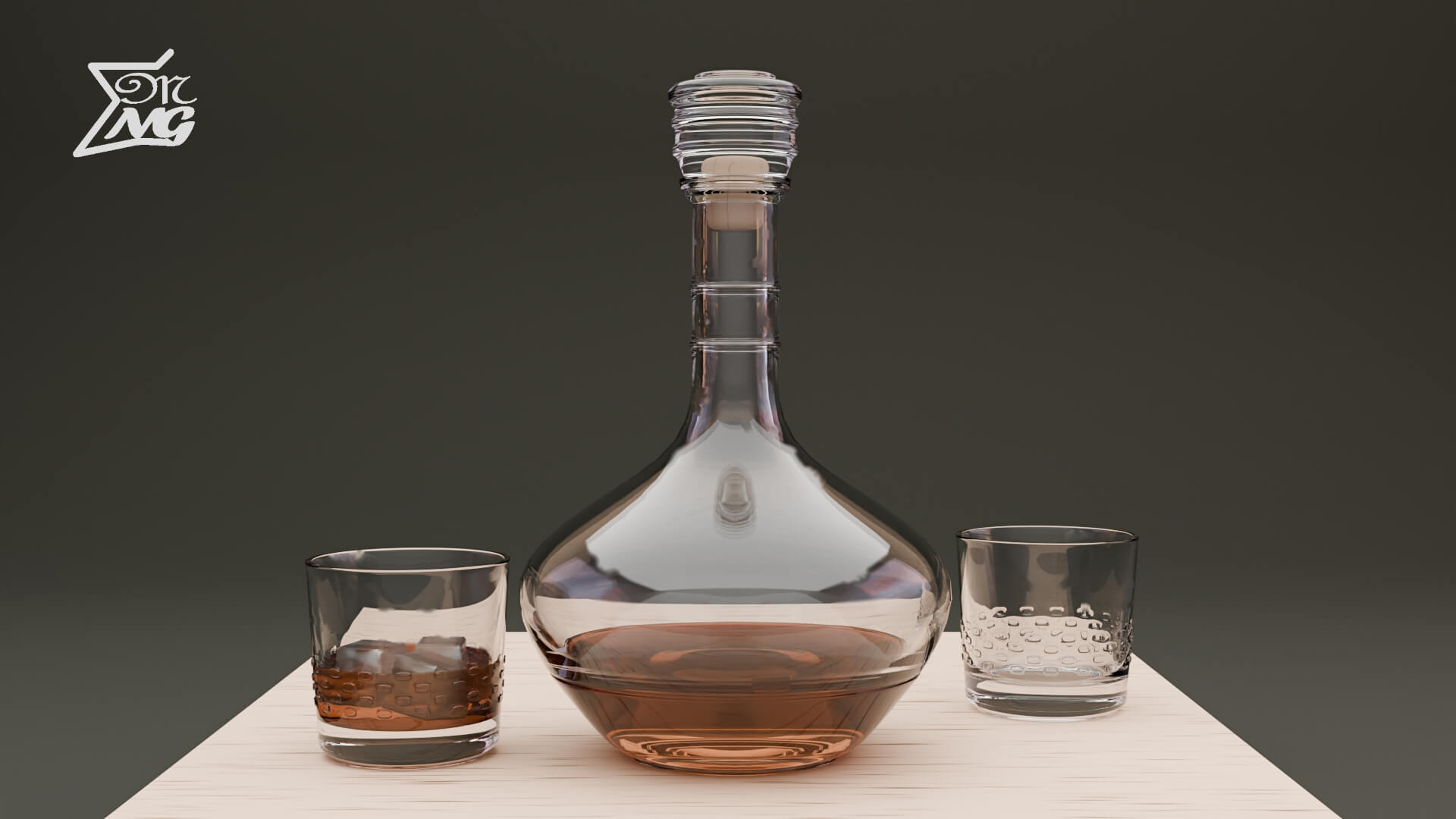 Spirit Drink 1 - 3D Model by Mahlatsemg