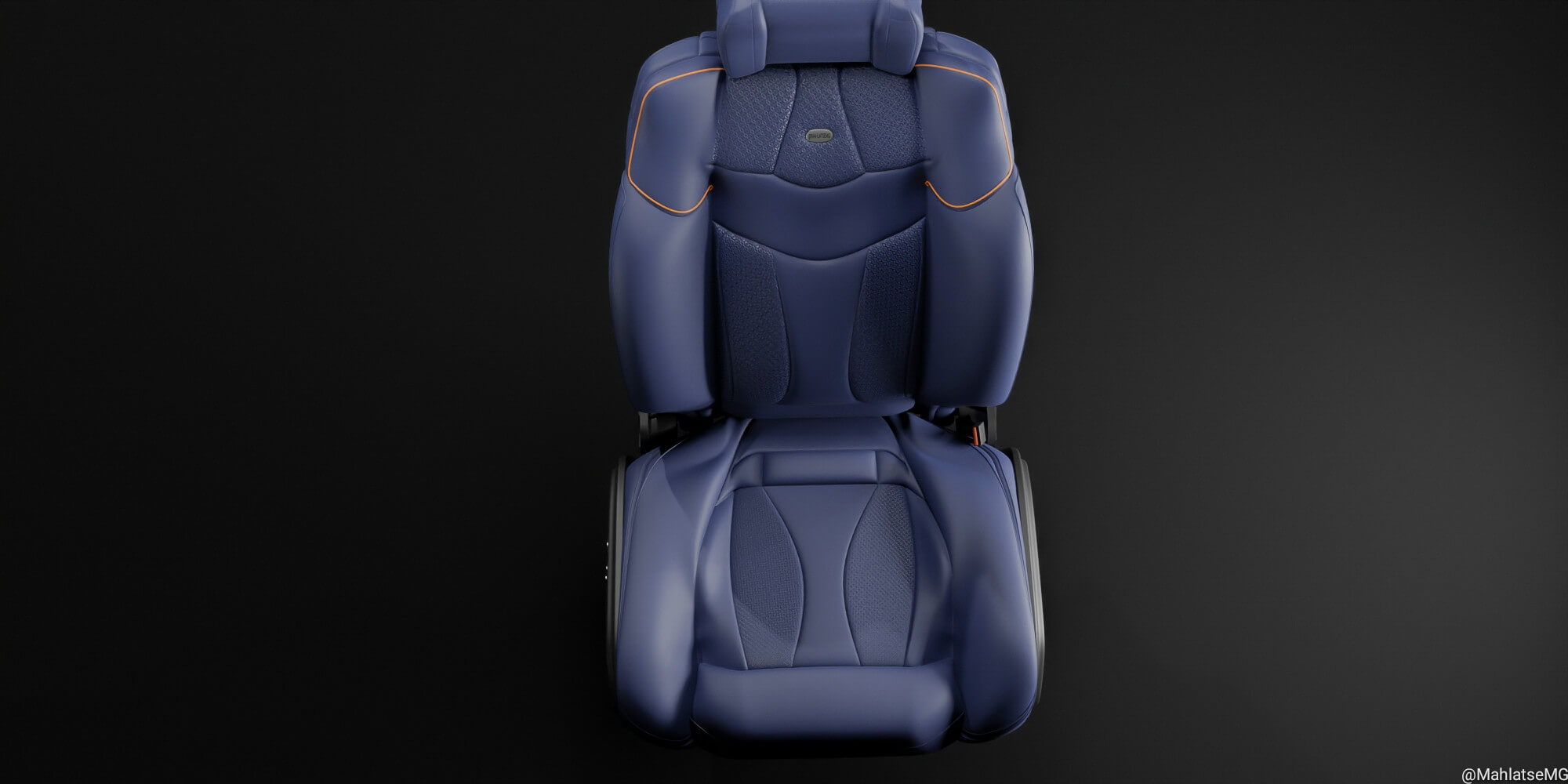 Super Lux Car Seat - 3D Model by Mahlatsemg