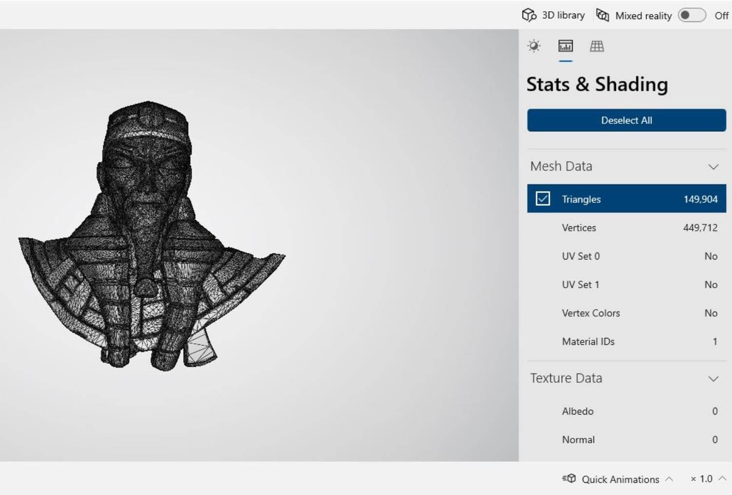 Animated Statue C Miniatures - 3D Print Model by Mai Son