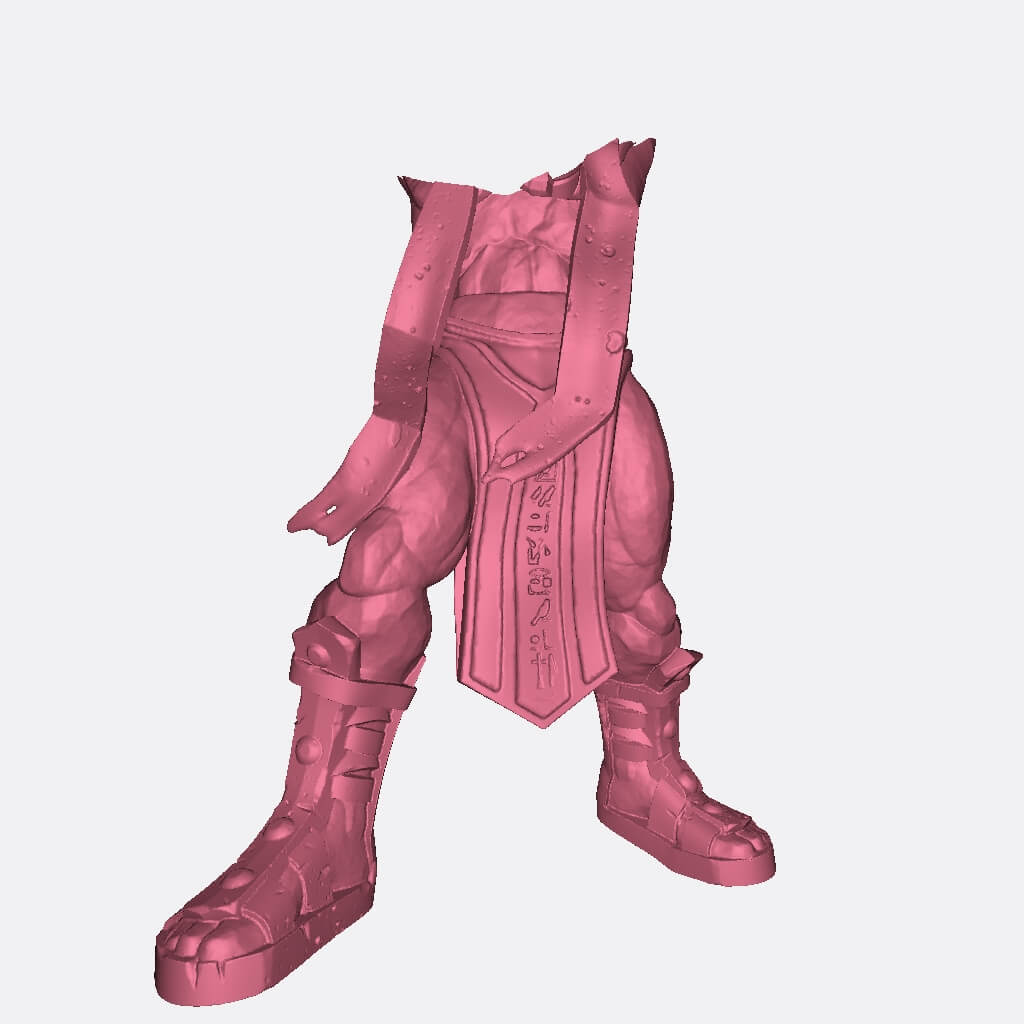 Animated Statue C Miniatures - 3D Model by Mai Son