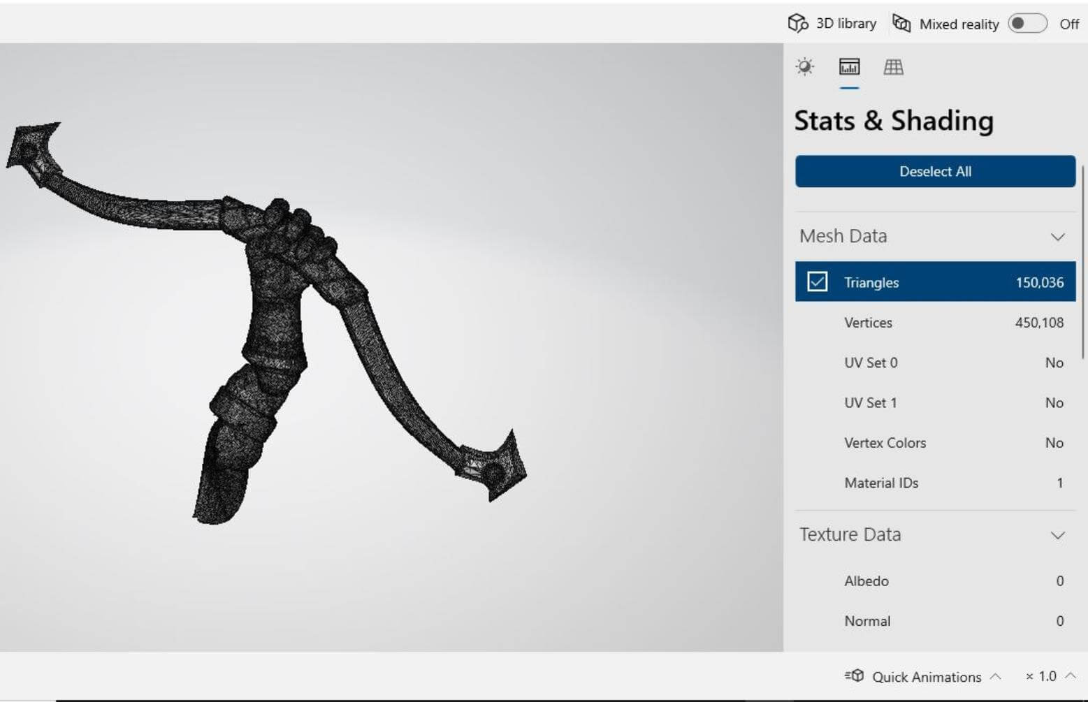 Animated Statue D Miniatures - 3D Model by Mai Son