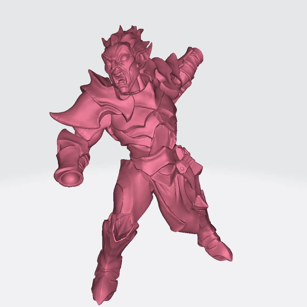 Ashen Inquisitor Female a Miniatures - 3D Model by Mai Son