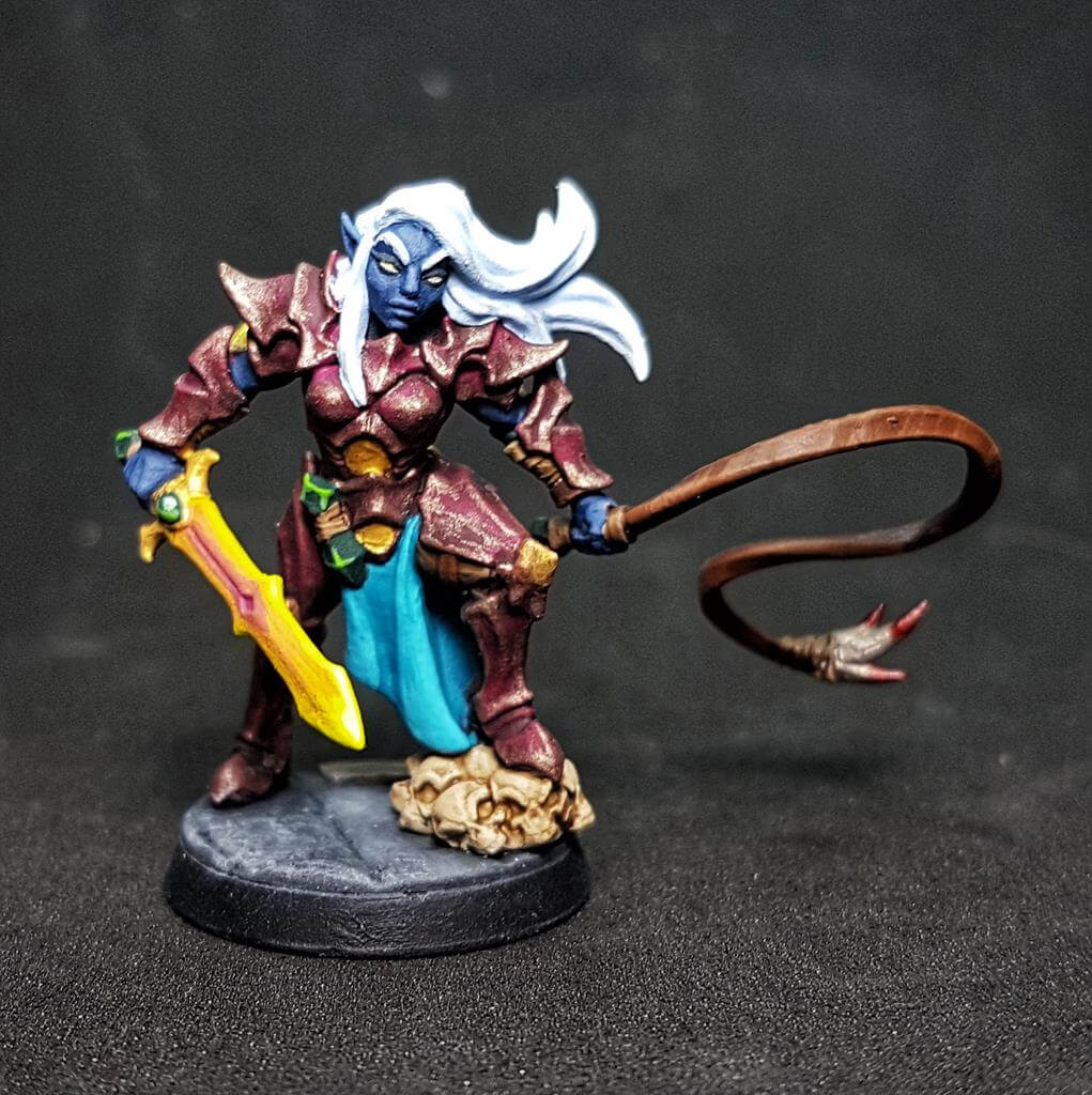 Ashen Inquisitor Female C Miniatures - 3D Print Model by Mai Son