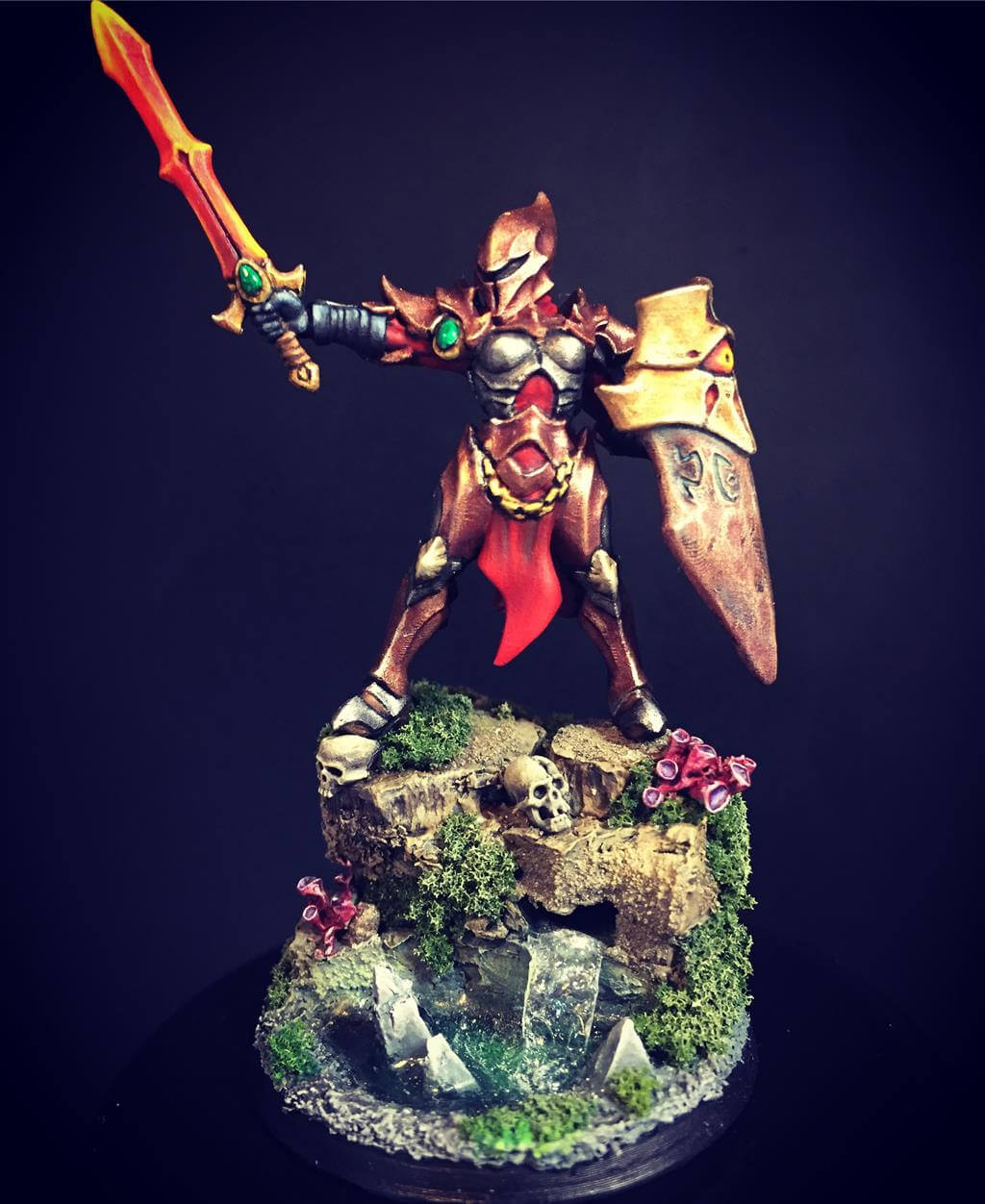 Ashen Inquisitor Female D Miniatures - 3D Model by Mai Son