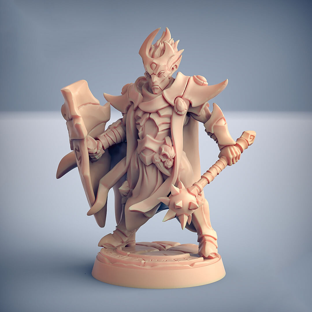 Ashen Priest Male E Miniatures - 3D Model by Mai Son