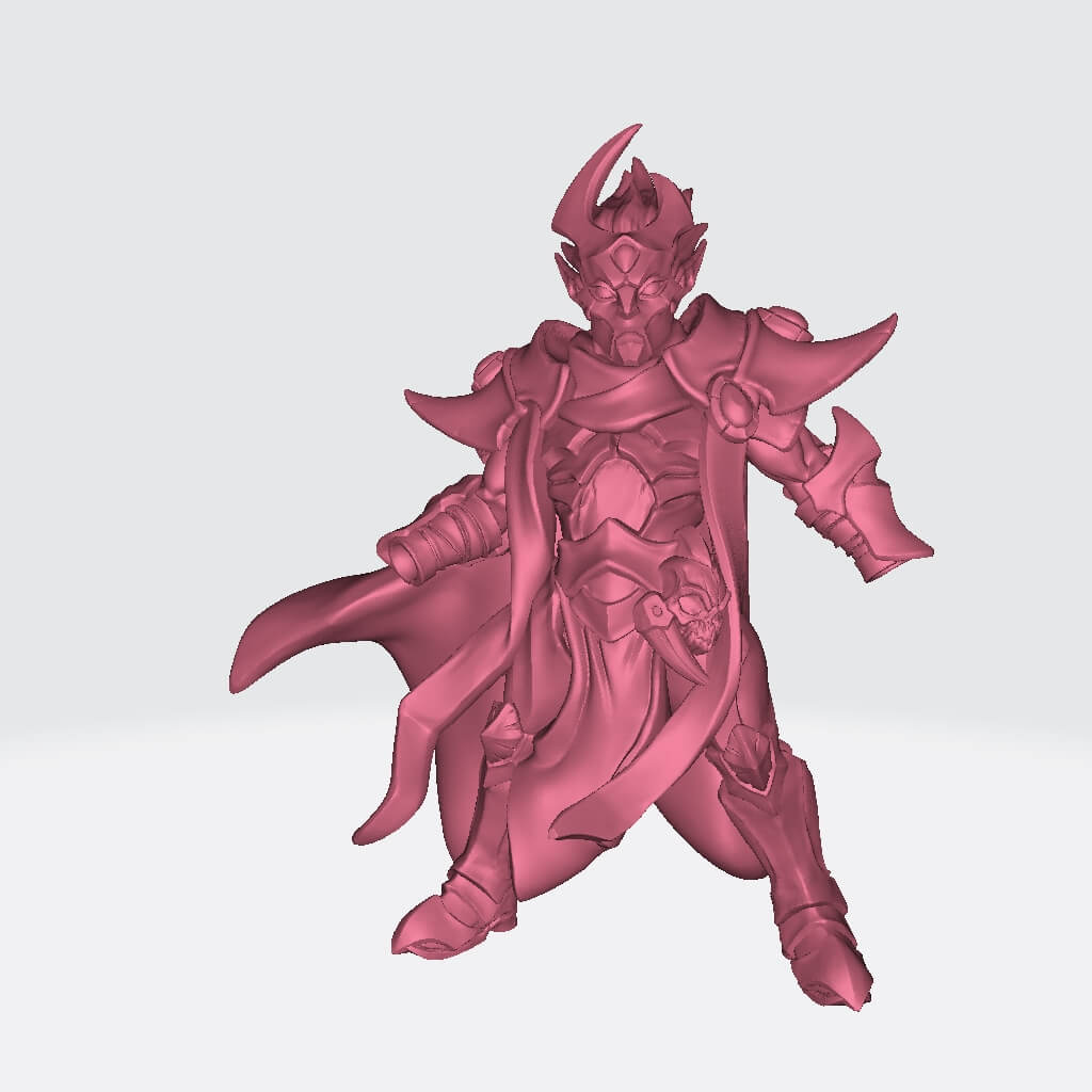 Ashen Priest Male E Miniatures - 3D Model by Mai Son