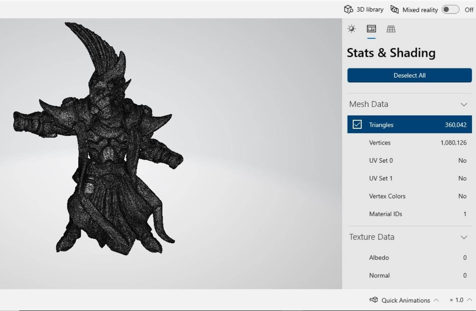 Ashen Priest Male F Miniatures - 3D Model by Mai Son