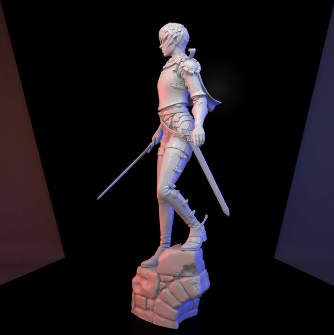 Berserk Casca - 3D Model by Mai Son