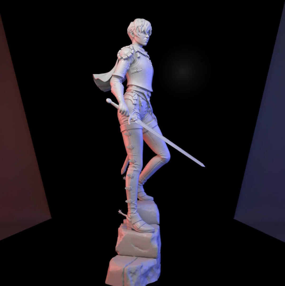 Berserk Casca - 3D Model by Mai Son
