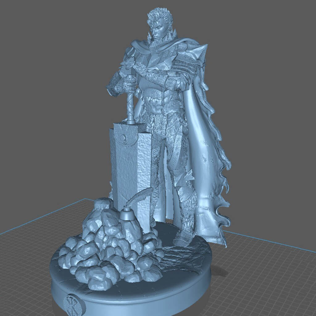 Berserk Fanart Miniatures - 3D Model by Mai Son