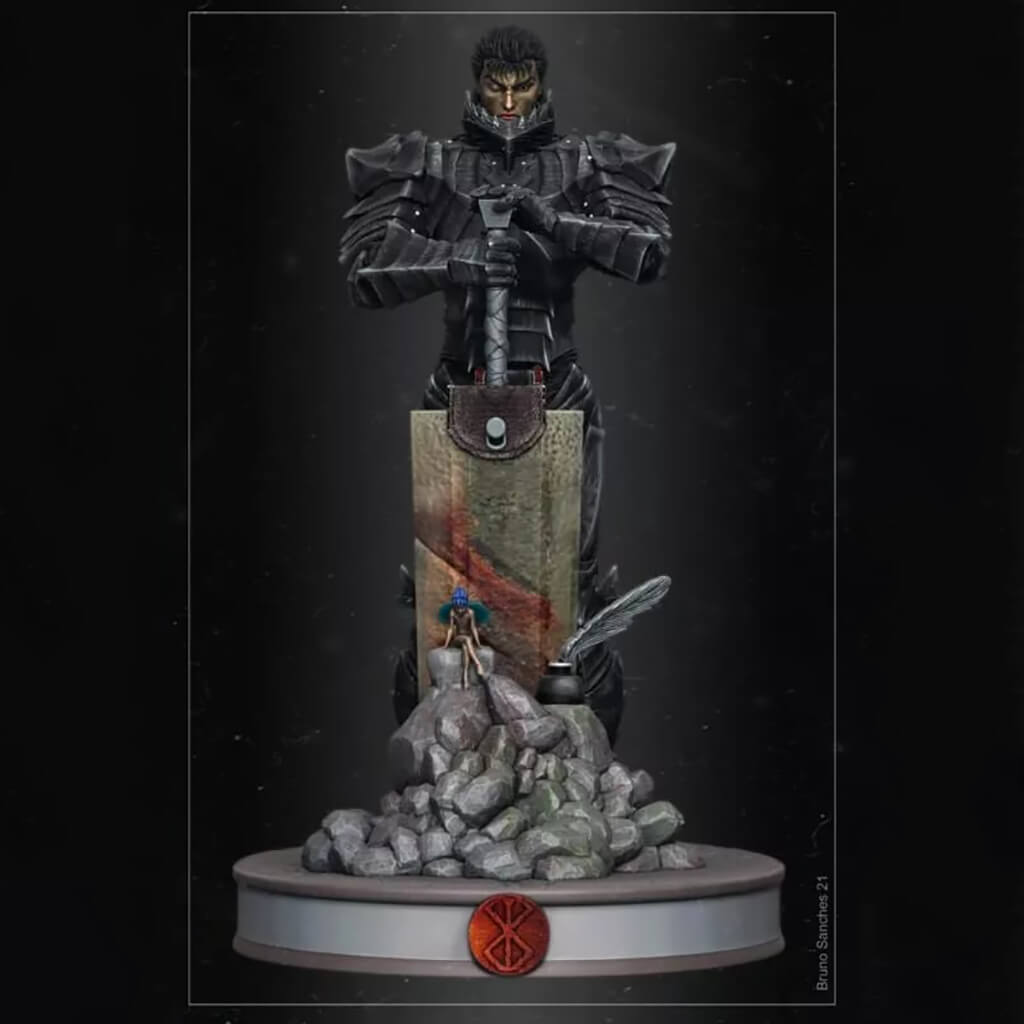 Berserk Fanart Miniatures - 3D Model by Mai Son