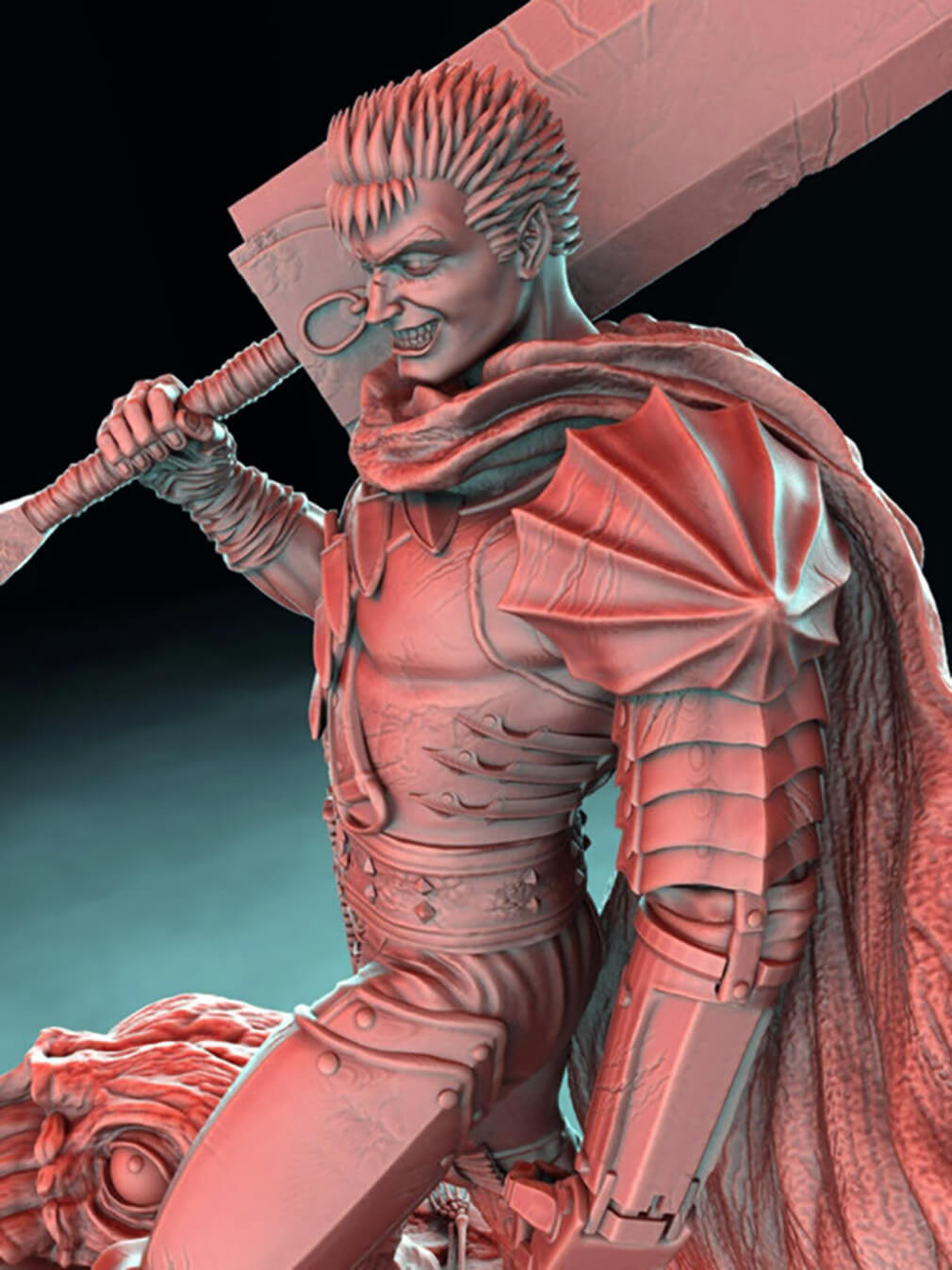 Berserk Guts - 3D Model by Mai Son