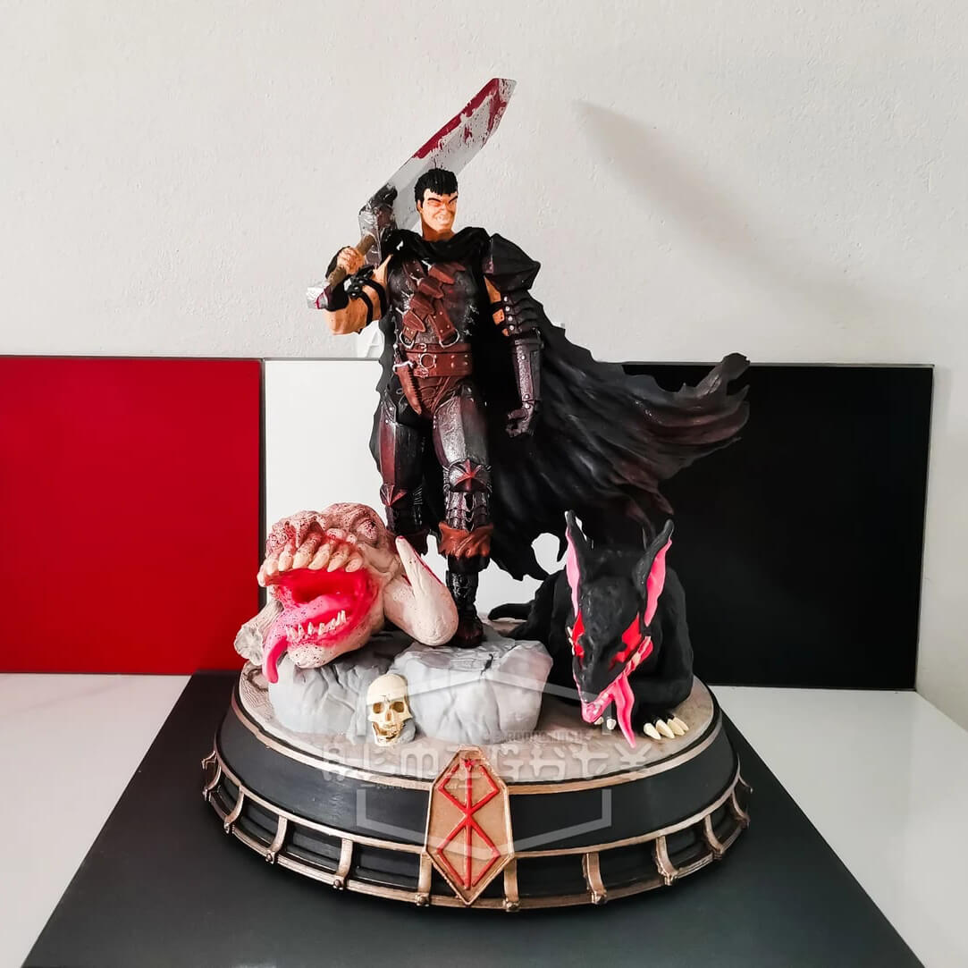Berserk Guts - 3D Print Model by Mai Son